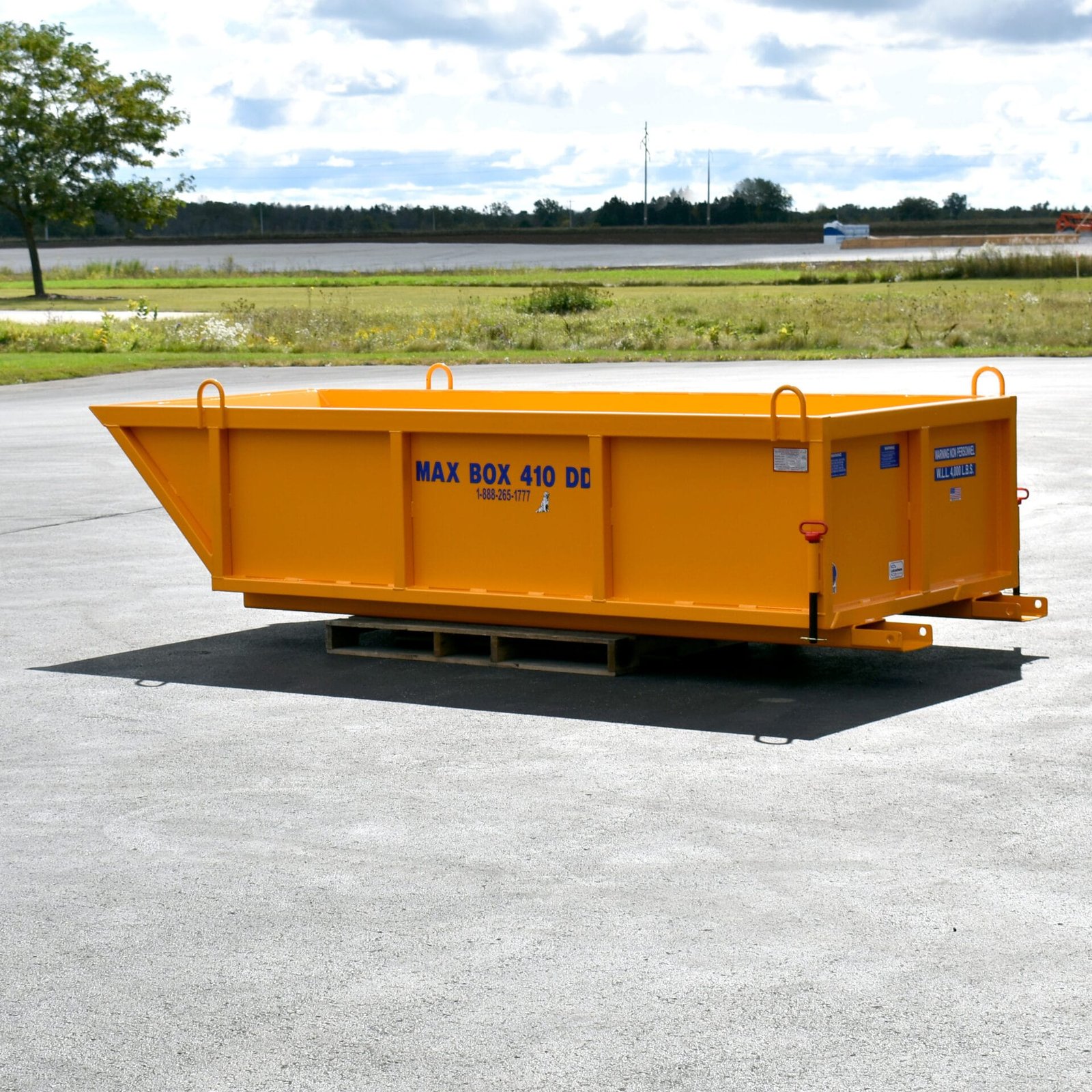 Dump Box / Skip Pan | OSHA Certified | Lakeshore Industrial