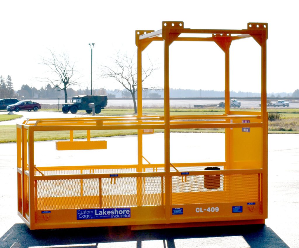 Cantilever Man Baskets / Work Platforms | Lakeshore Industrial