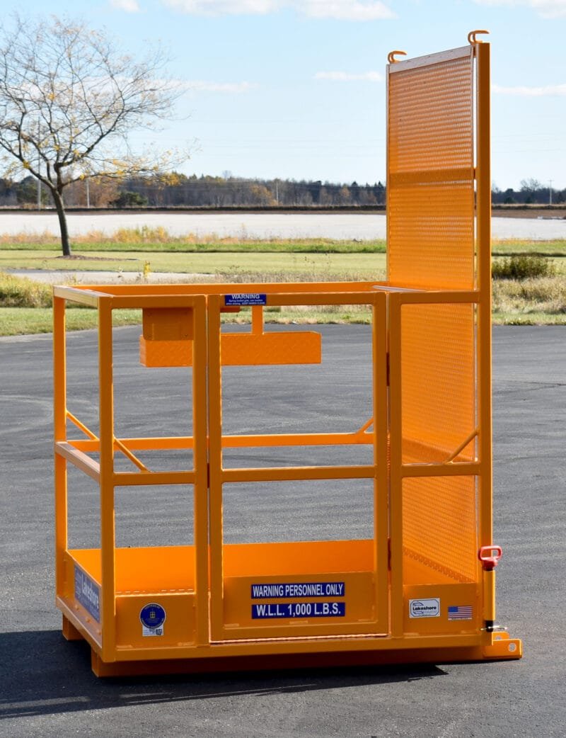 Forklift Man Baskets - Telehandler Baskets - OSHA certified