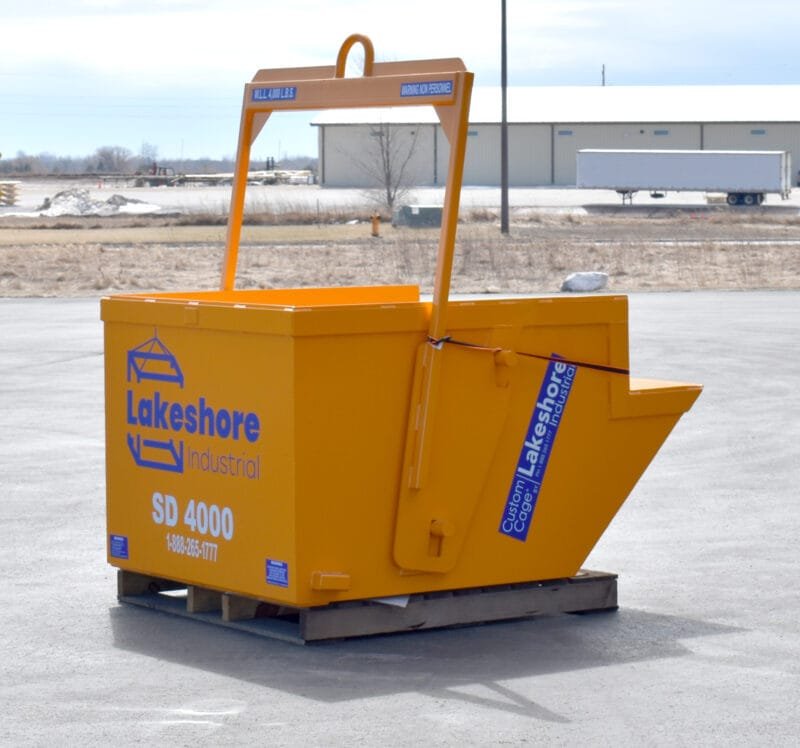 Self Dumping Bins Lakeshore Industrial