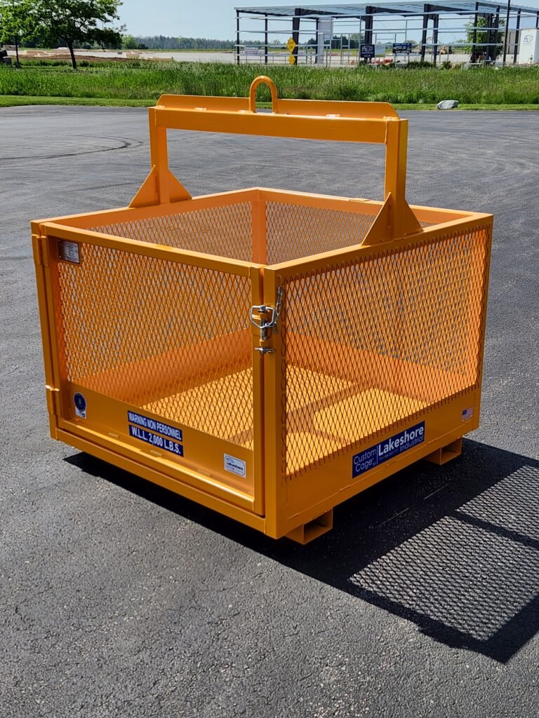 Material Lift Baskets | OSHA Certified | Lakeshore Industrial