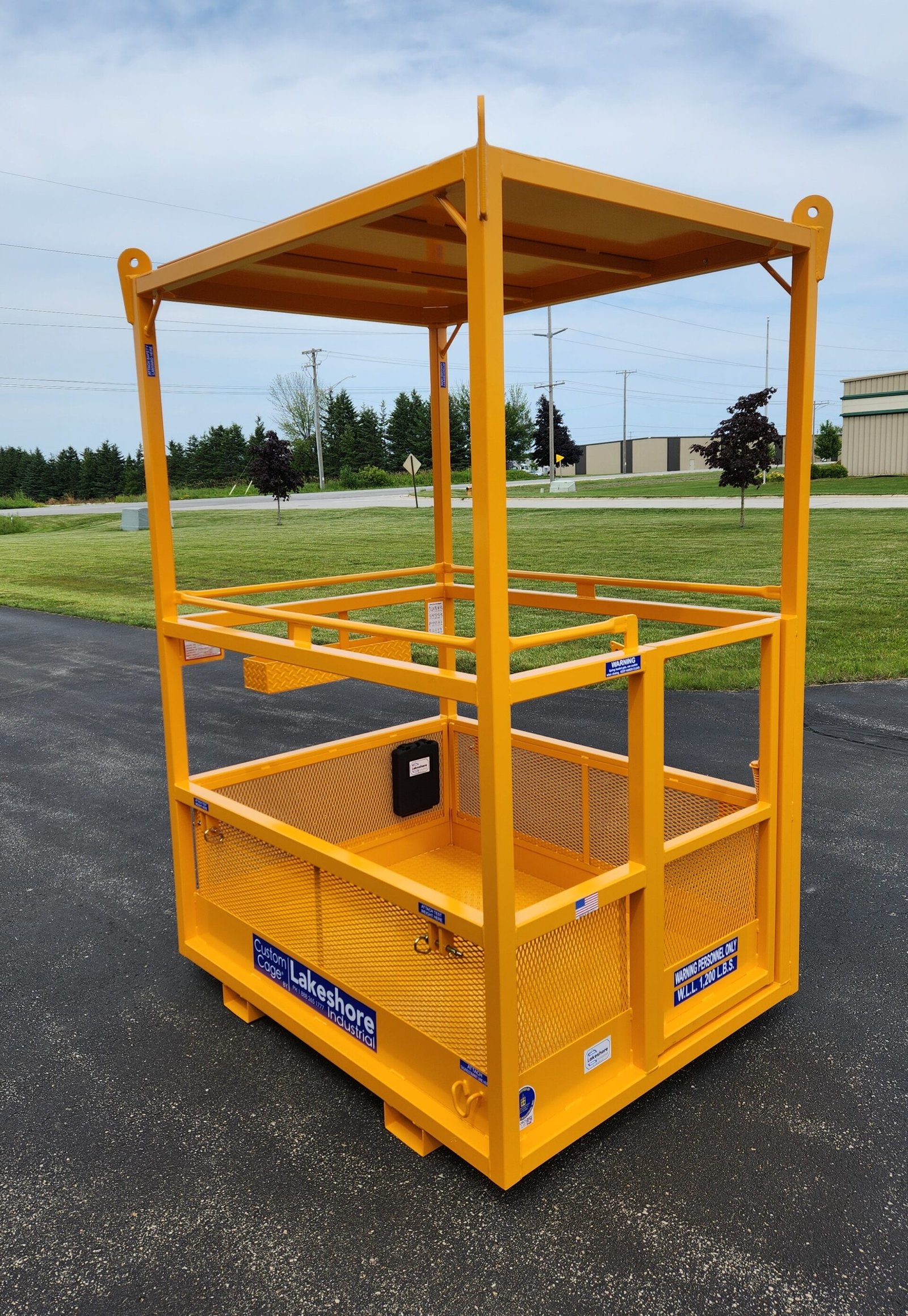Man Baskets | OSHA - ASME Certified | Lakeshore Industrial